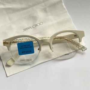 Jimmy Choo Accessories | Jimmy Choo Andie Round Bling Glitter ...